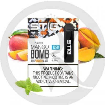 VGOD STIG DISPOSABLE ICED MANGO BOMB 6% BEST ONLINE SHOP UAE