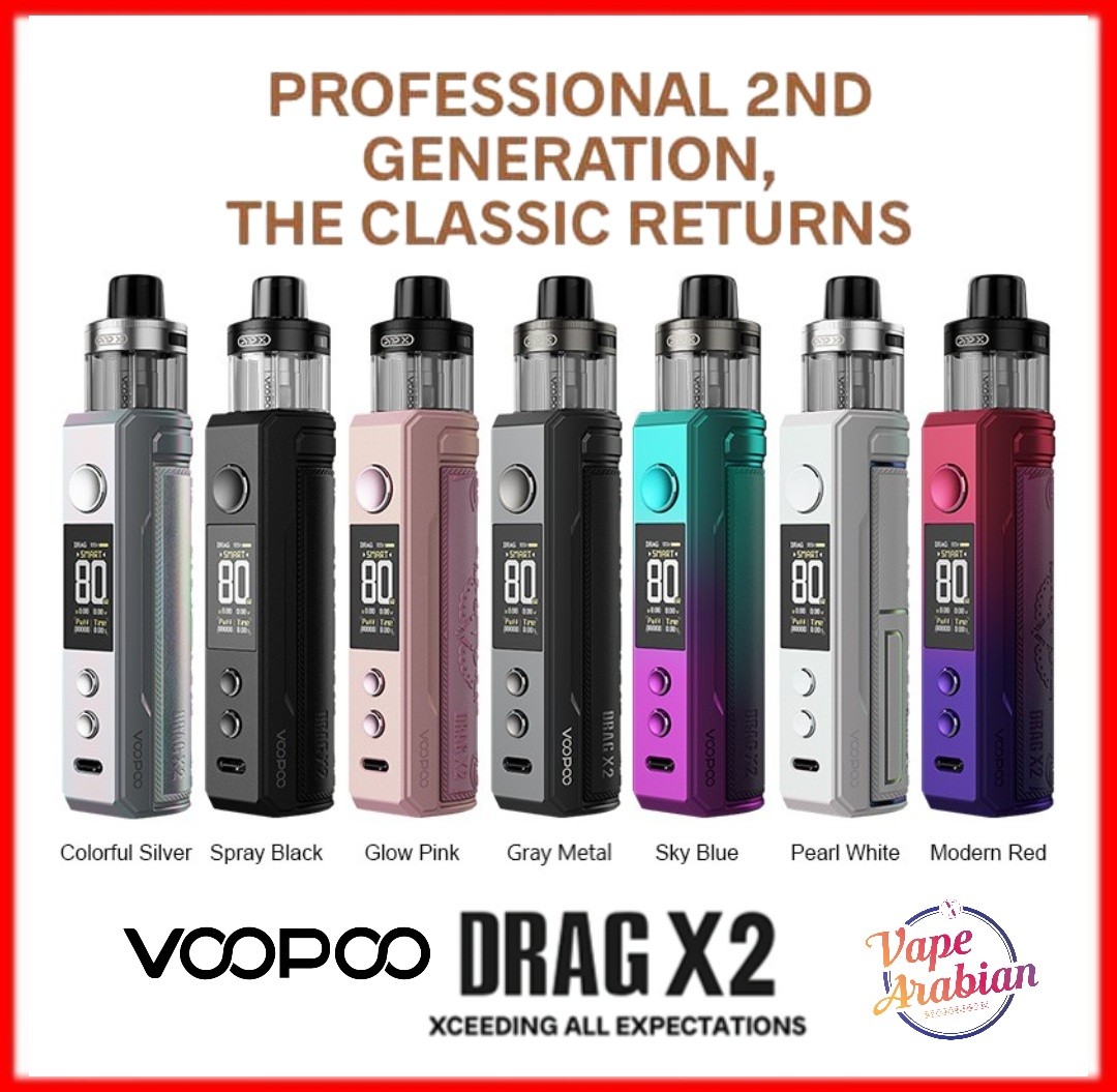 Voopoo Drag X2 Vape Kit In UAE » Smok Best Vape Shop In UAE