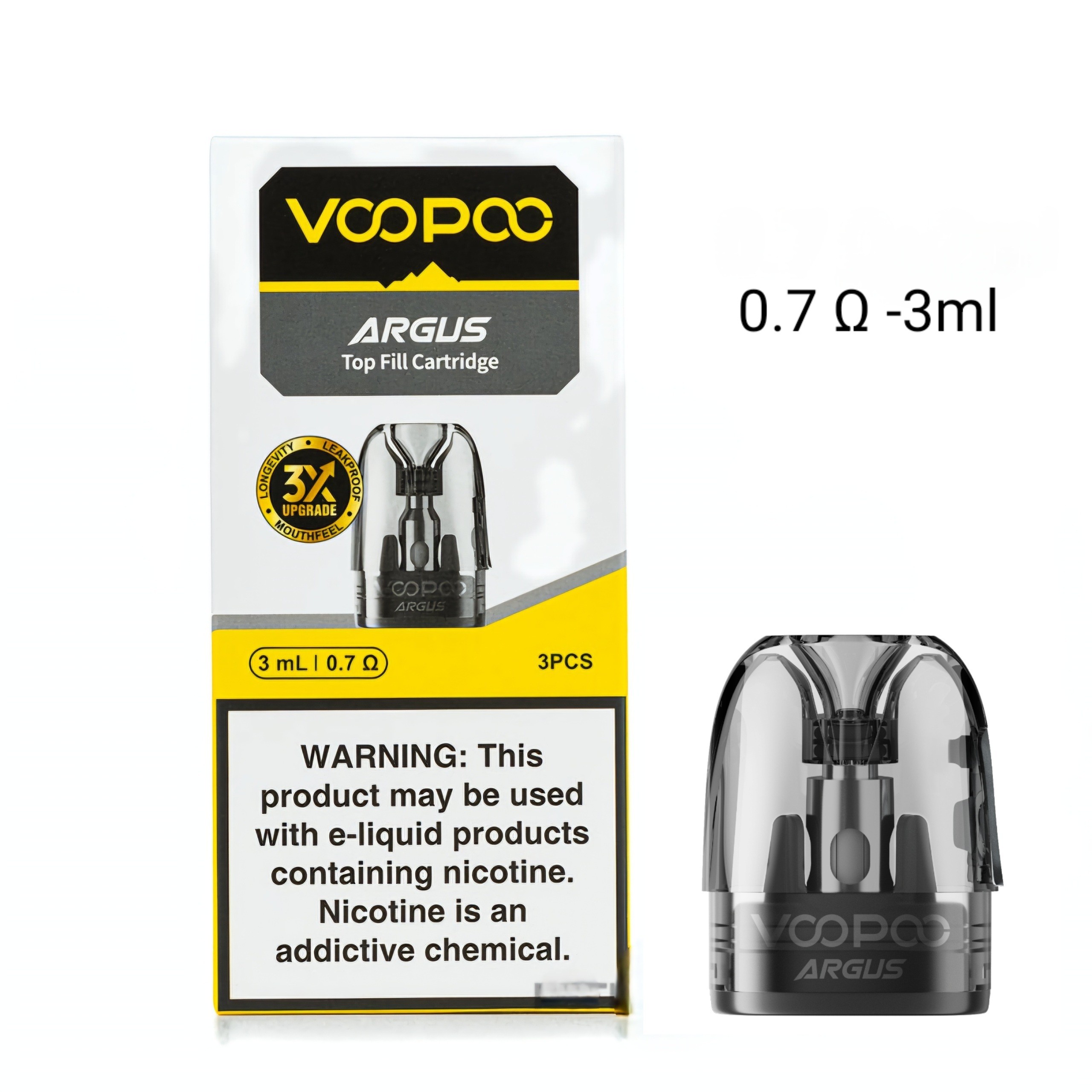 Best Buy Voopoo Argus Top Fiil Pod Cartridge 2ml In UAE
