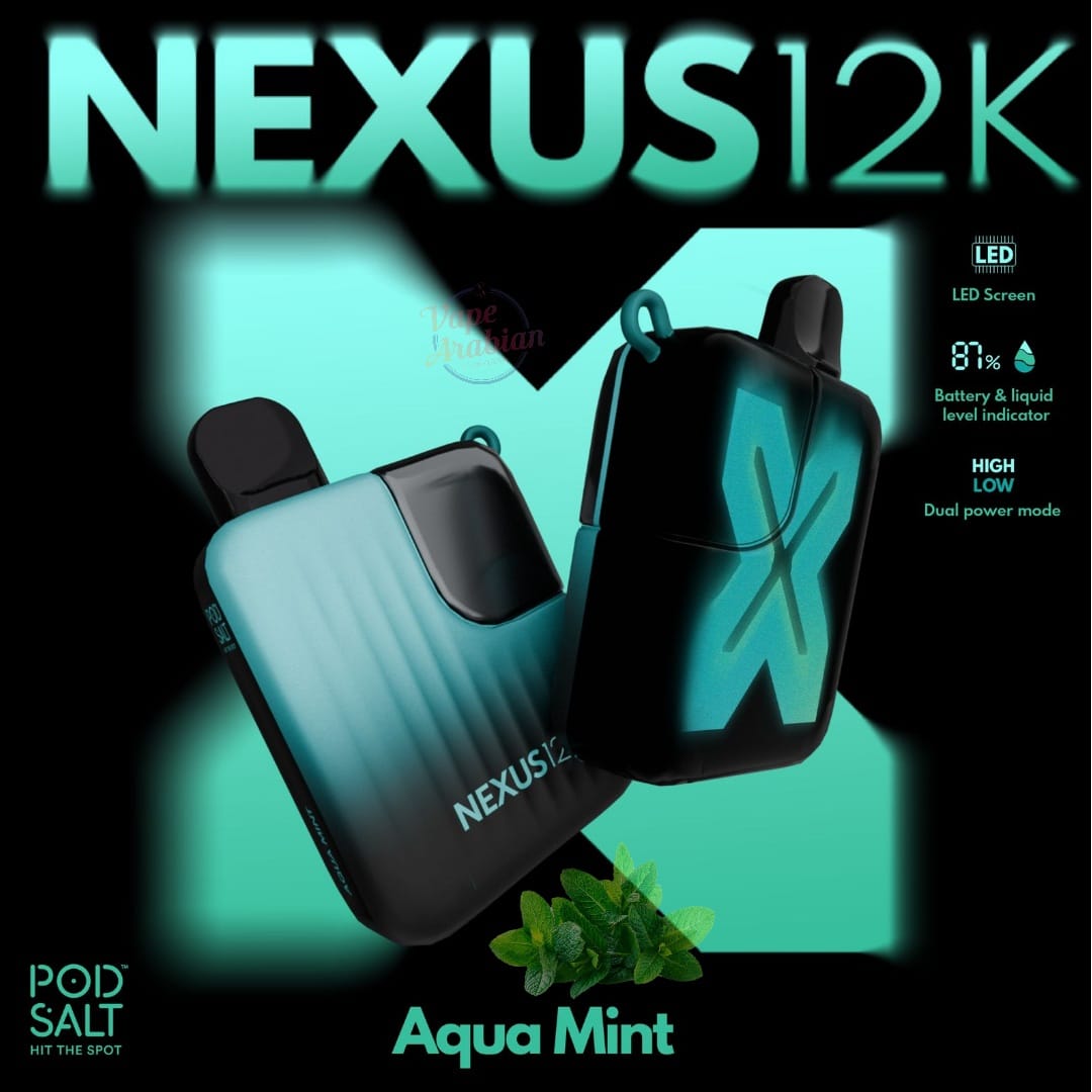Best Buy Pod Salt Nexus 12000 Puffs Disposable Vape In UAE